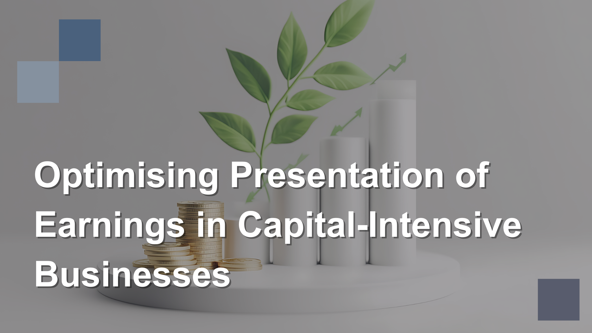 Optimising Presentation of Earnings in Capital-Intensive Businesses